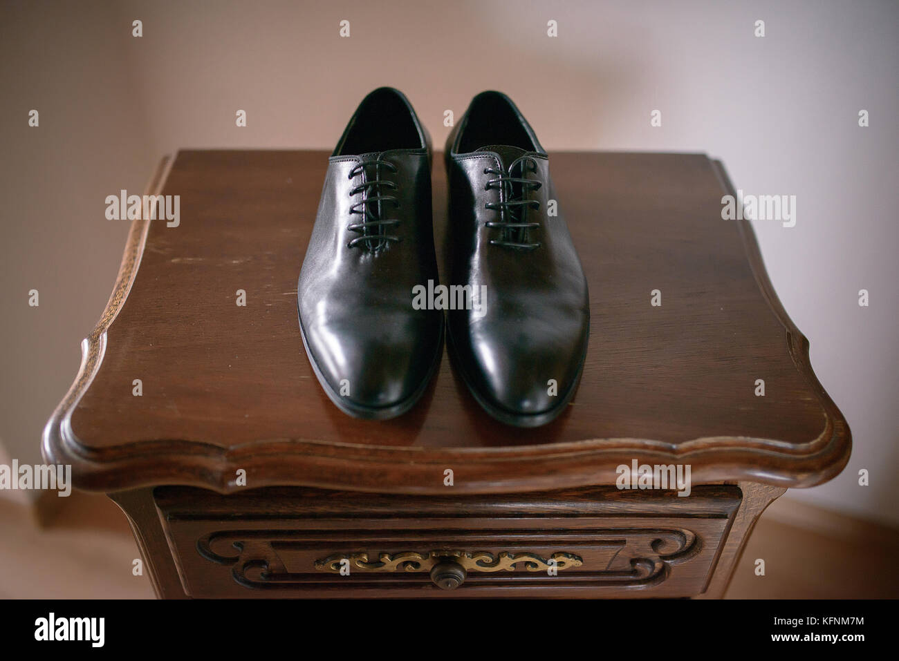Old fashioned footwear hi-res stock photography and images - Alamy