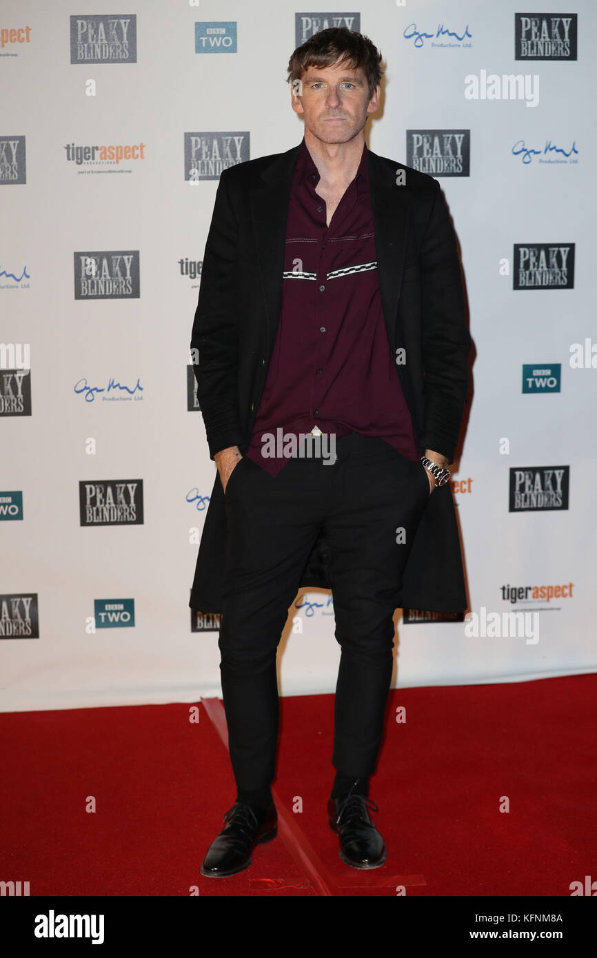 Paul Anderson attending the Peaky Blinders Series Four premiere at ...