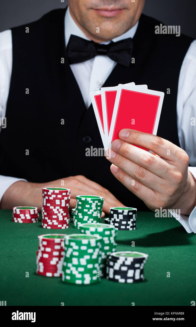 Croupier hi-res stock photography and images - Alamy