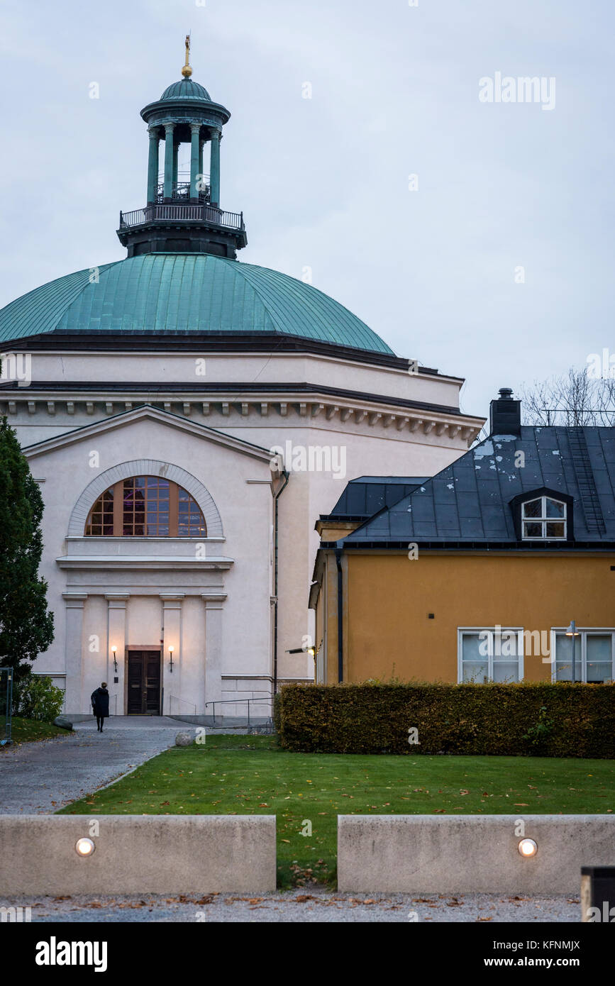 Skeppsholmenkyrka, neoclassical octagonal church, Skeppsholmen ...