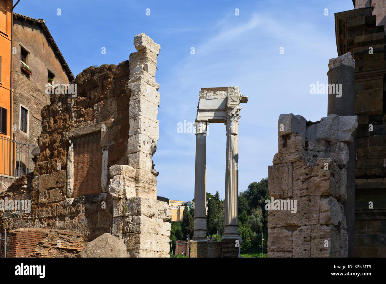 Temple of Apollo Sosianus, Rome, Italy Stock Photo - Alamy