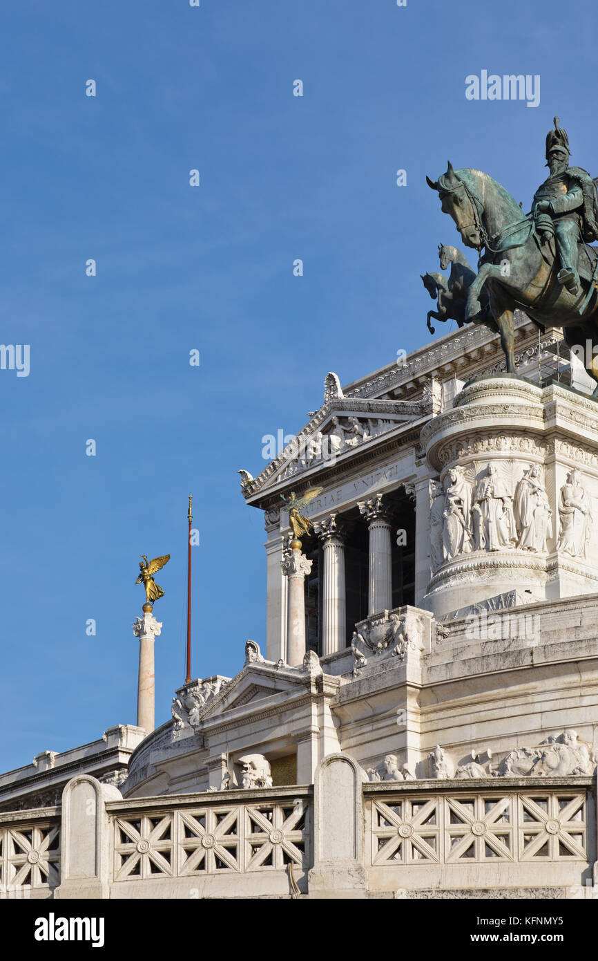 Altare della Patria, also known as the Monumento Nazionale a Vittorio ...