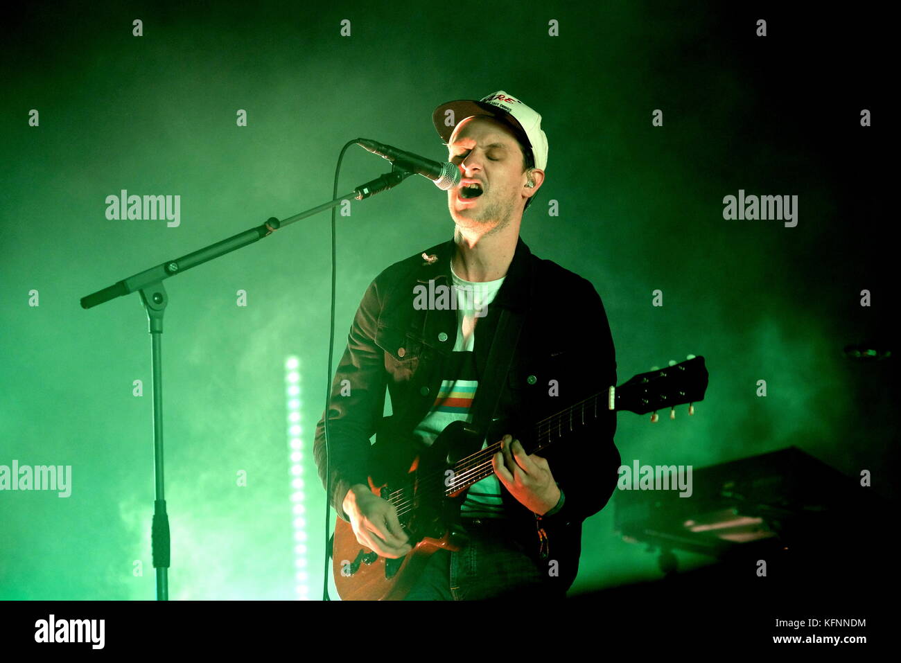 Jamie T on stage at Bestival festival , Lulworth Dorset 7th September ...