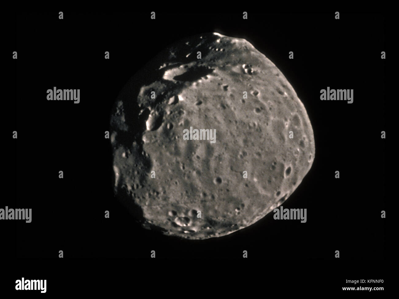 Phobos, moon of Mars Stock Photo - Alamy