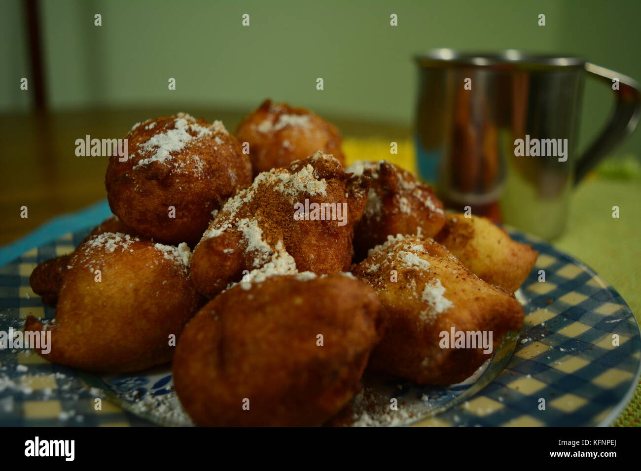 oil ball, bolinho de chuva Stock Photo - Alamy