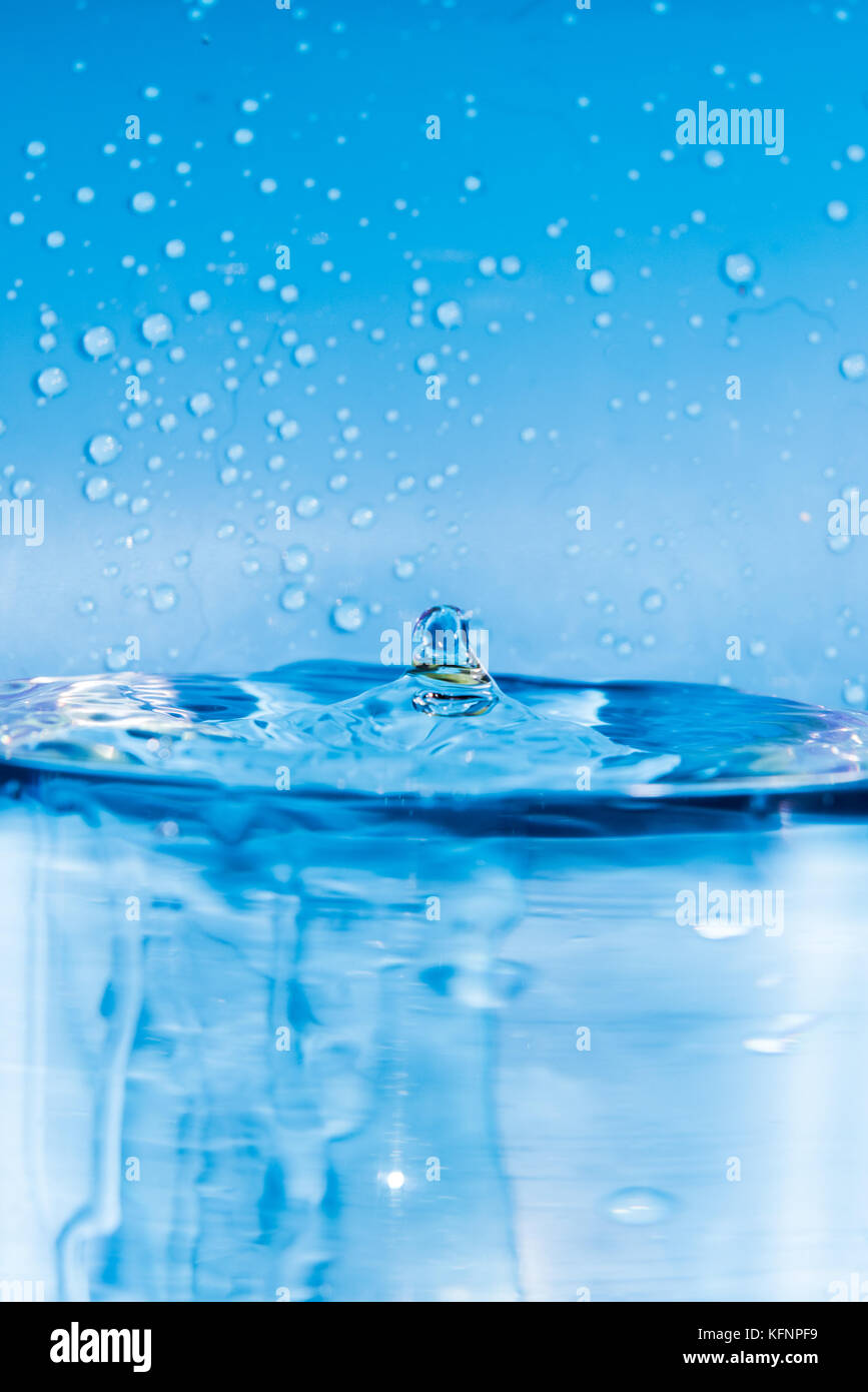 Water drop, splash Stock Photo - Alamy