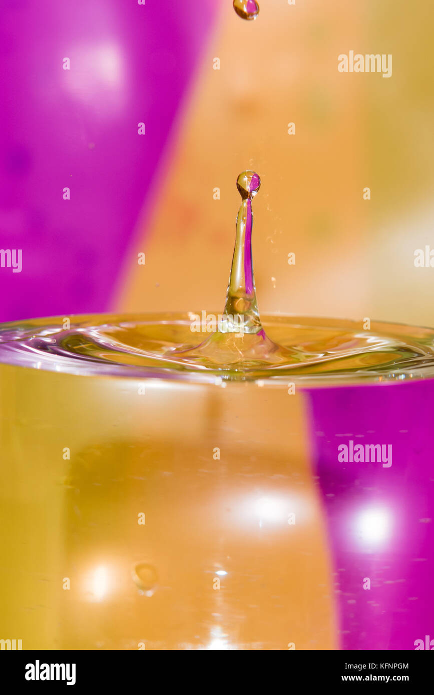 Water drop, splash Stock Photo - Alamy