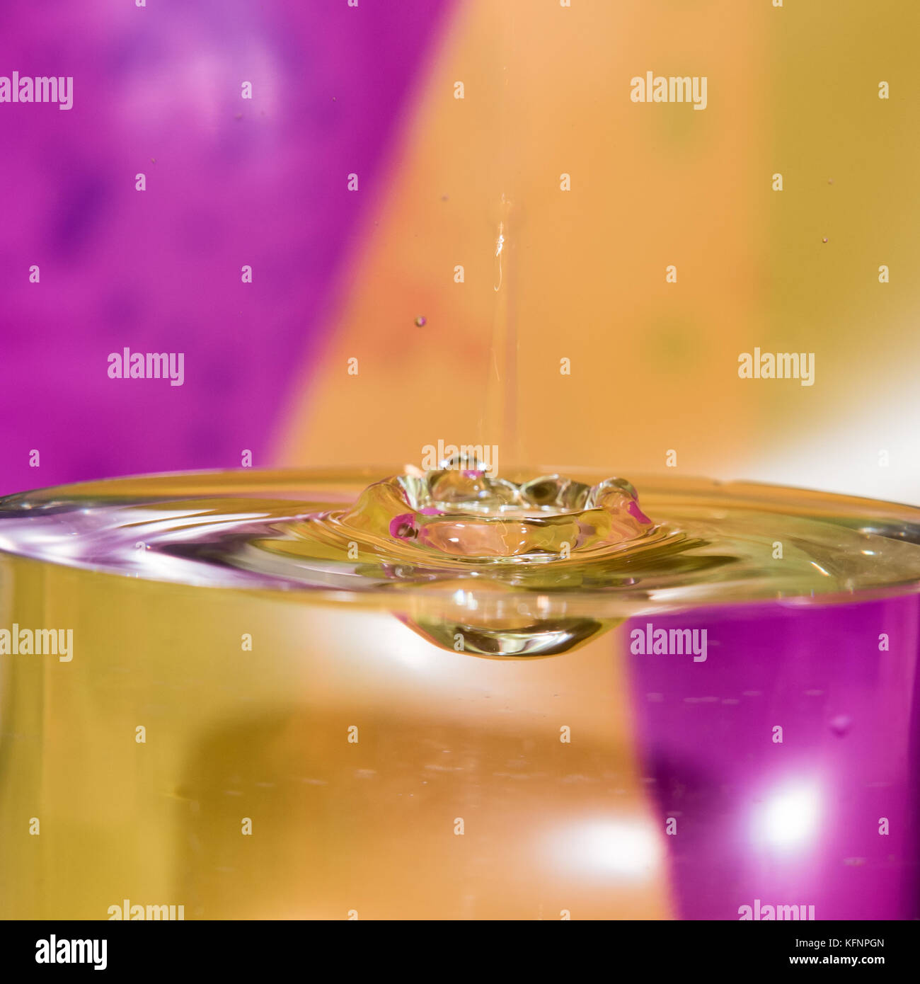 Water drop, splash Stock Photo - Alamy