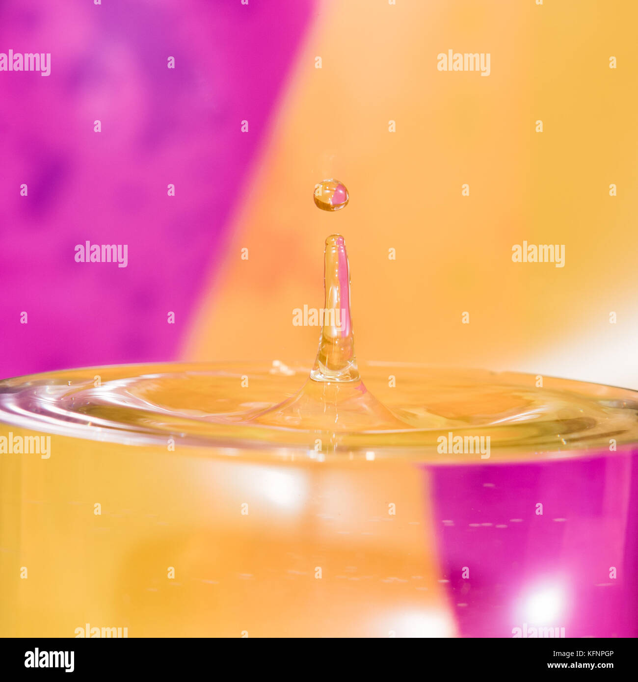 Water drop, splash Stock Photo - Alamy