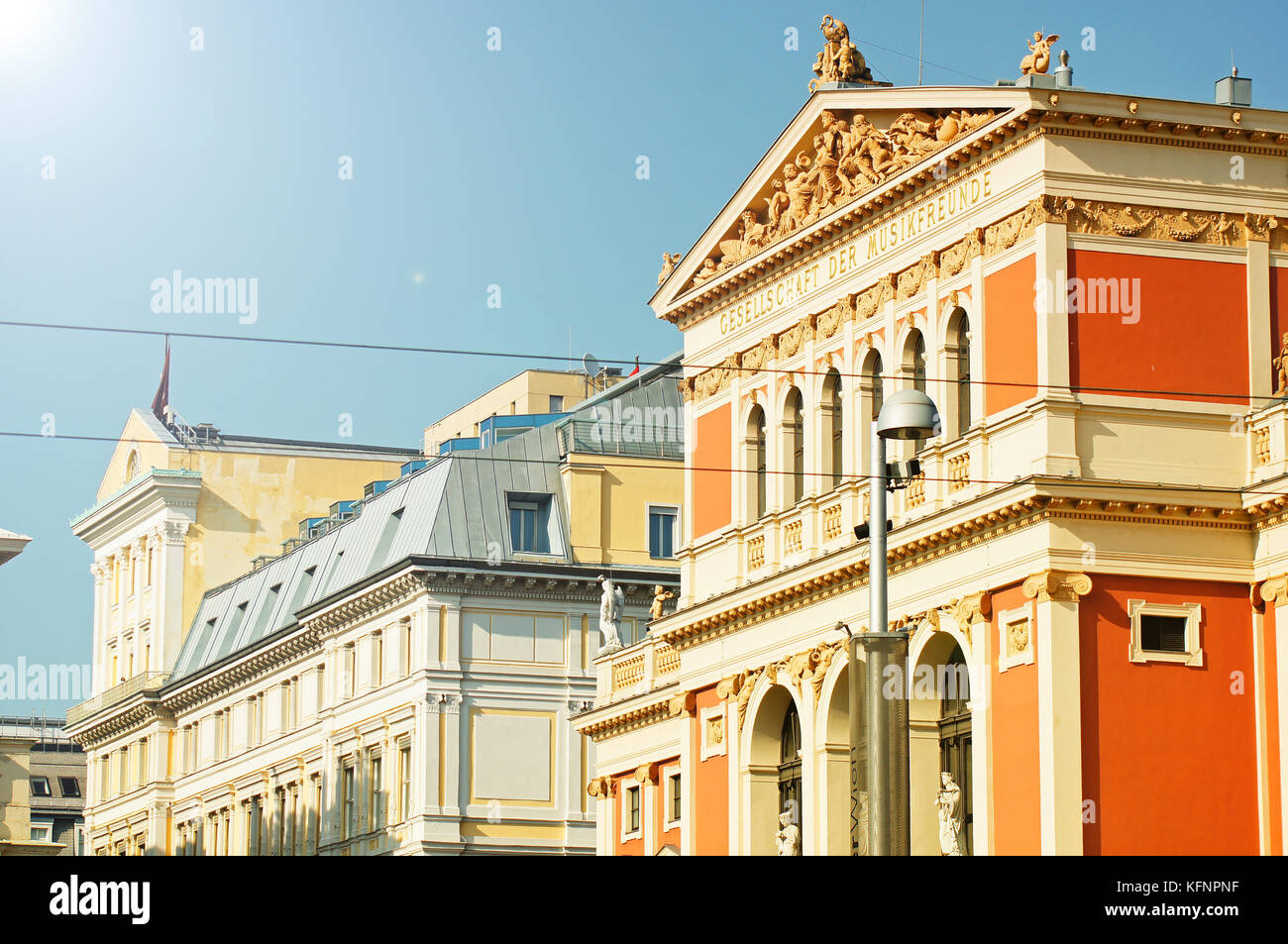 Musikverein concert hall vienna hi-res stock photography and images - Alamy