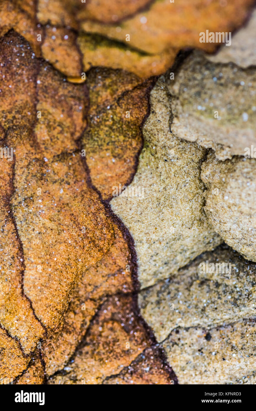Rock layers, natural rock formations, colorful rocks Stock Photo - Alamy