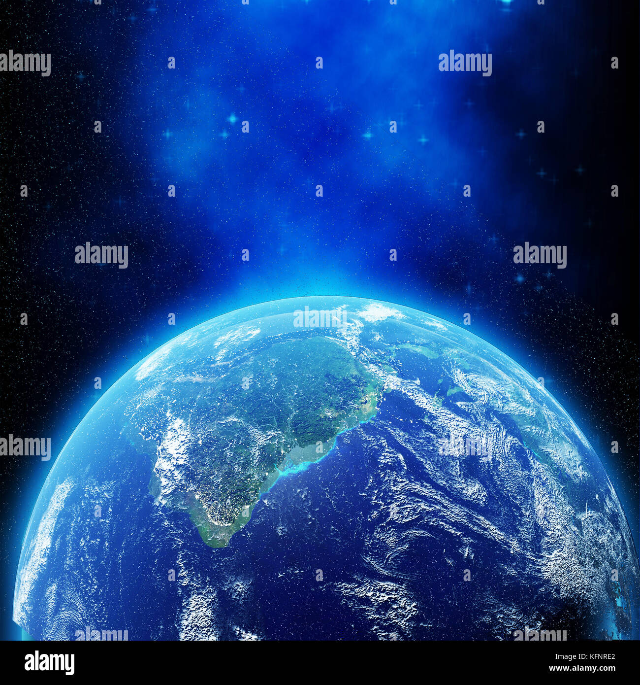 Planet earth from space light hi-res stock photography and images - Alamy
