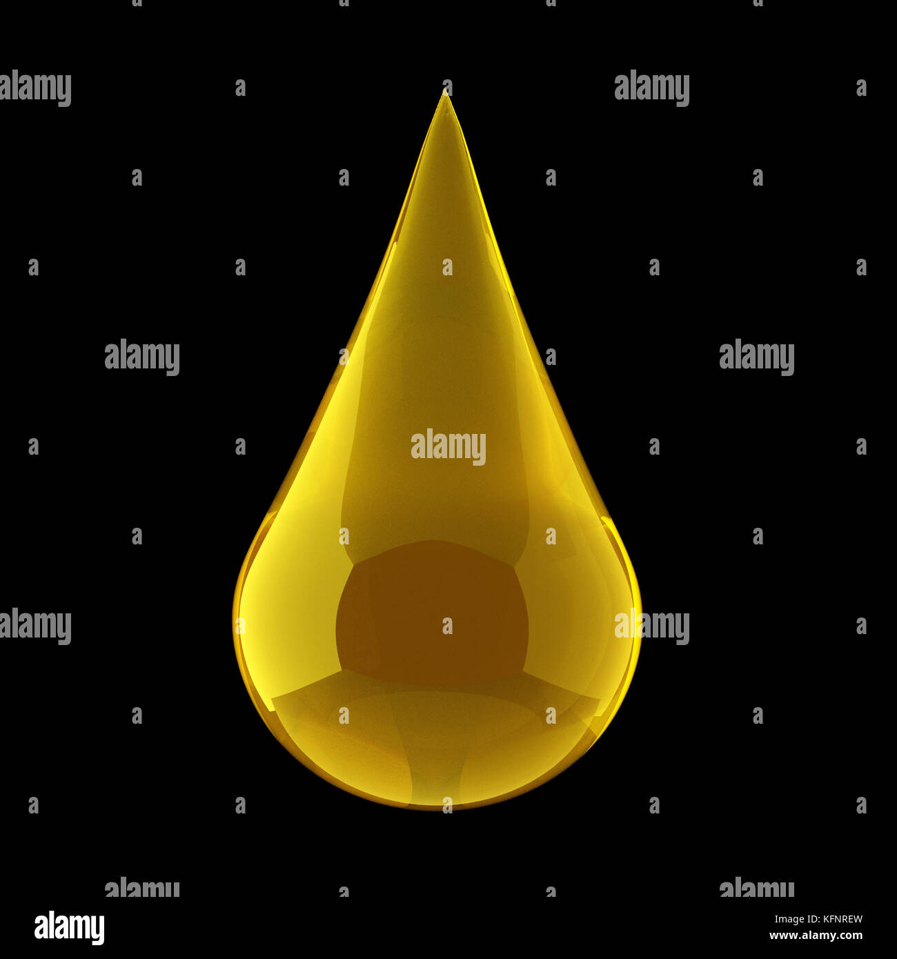 realistic oil drop on black in 3D rendering Stock Photo - Alamy