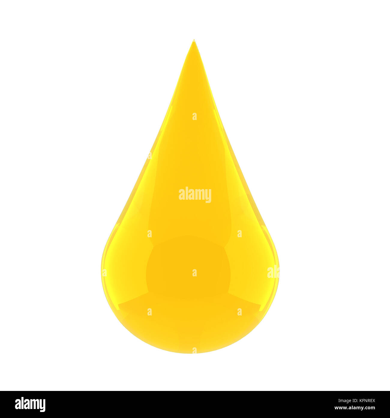 realistic oil drop on isolated white in 3D rendering Stock Photo - Alamy