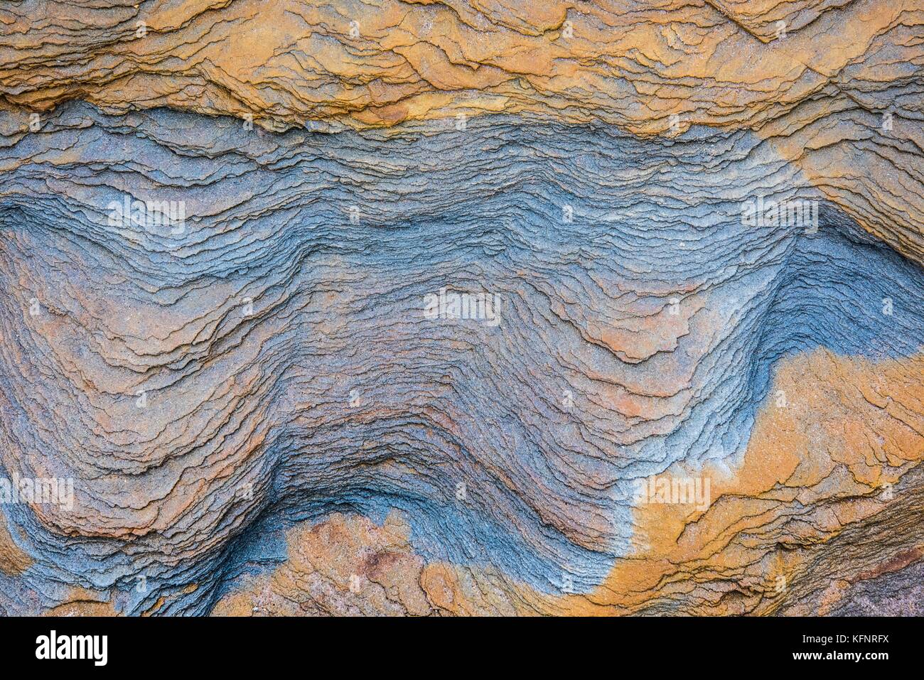 Rock layers, natural rock formations, colorful rocks Stock Photo - Alamy