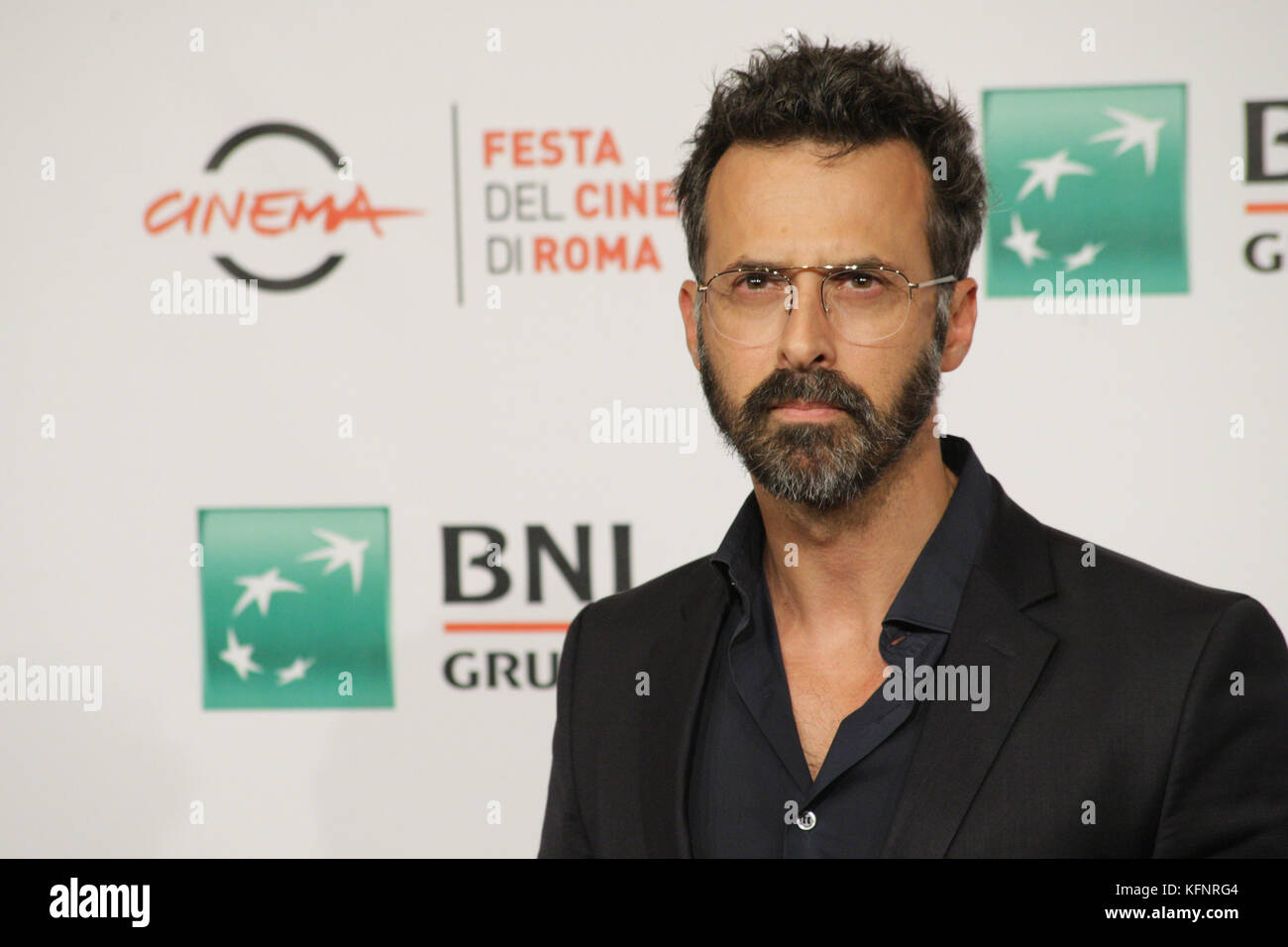 Roma, Italy. 30th Oct, 2017. Cast of "L'età Imperfetta" at the photo ...