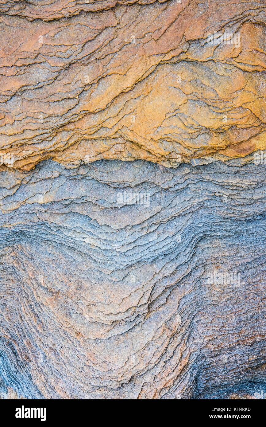 Rock layers, natural rock formations, colorful rocks Stock Photo - Alamy