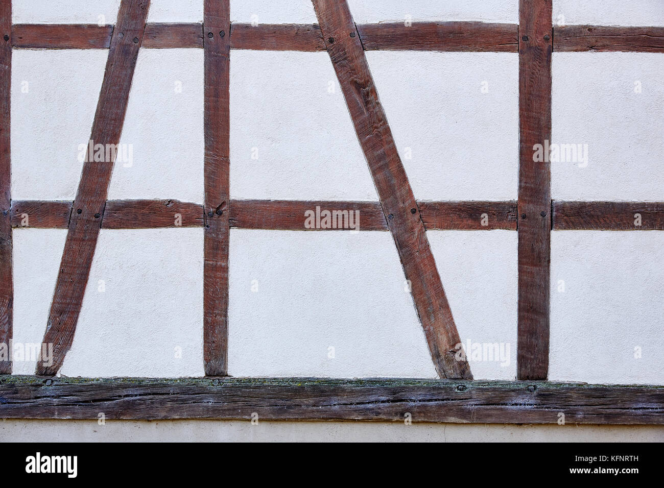 timberhouse wooden beams traditional architecture Stock Photo - Alamy