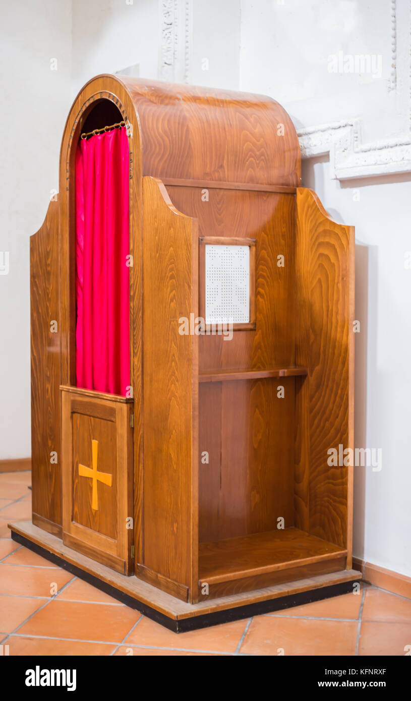 Confidential church hi-res stock photography and images - Alamy