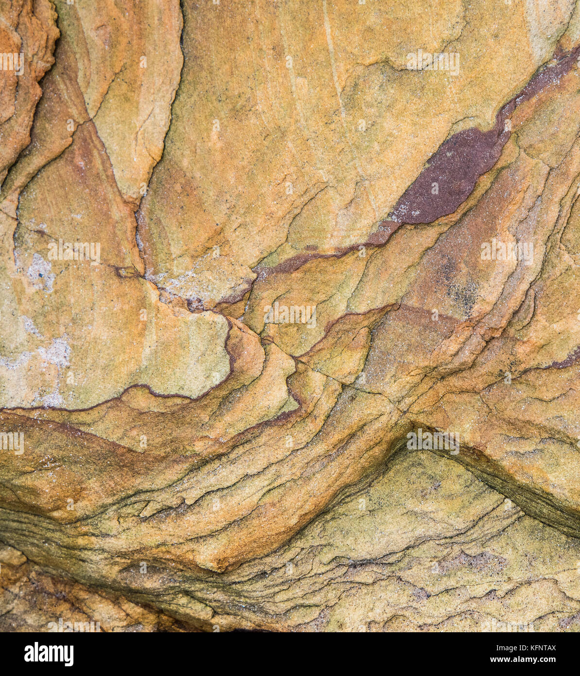 Rock layers, natural rock formations, colorful rocks Stock Photo - Alamy