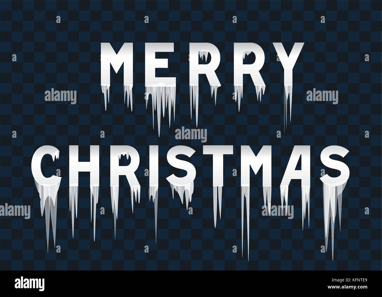 Christmas card inscription merry Stock Vector Images - Alamy