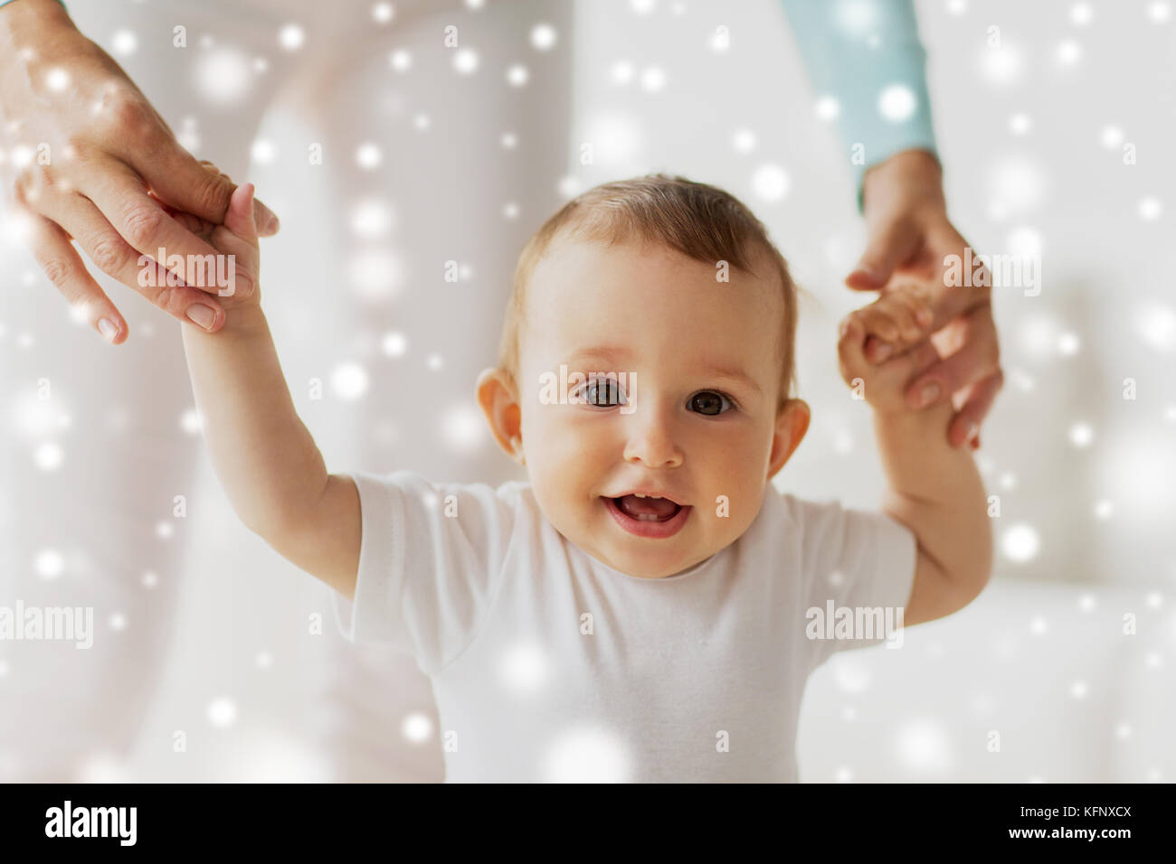 Baby toddling learning walk hi-res stock photography and images - Alamy
