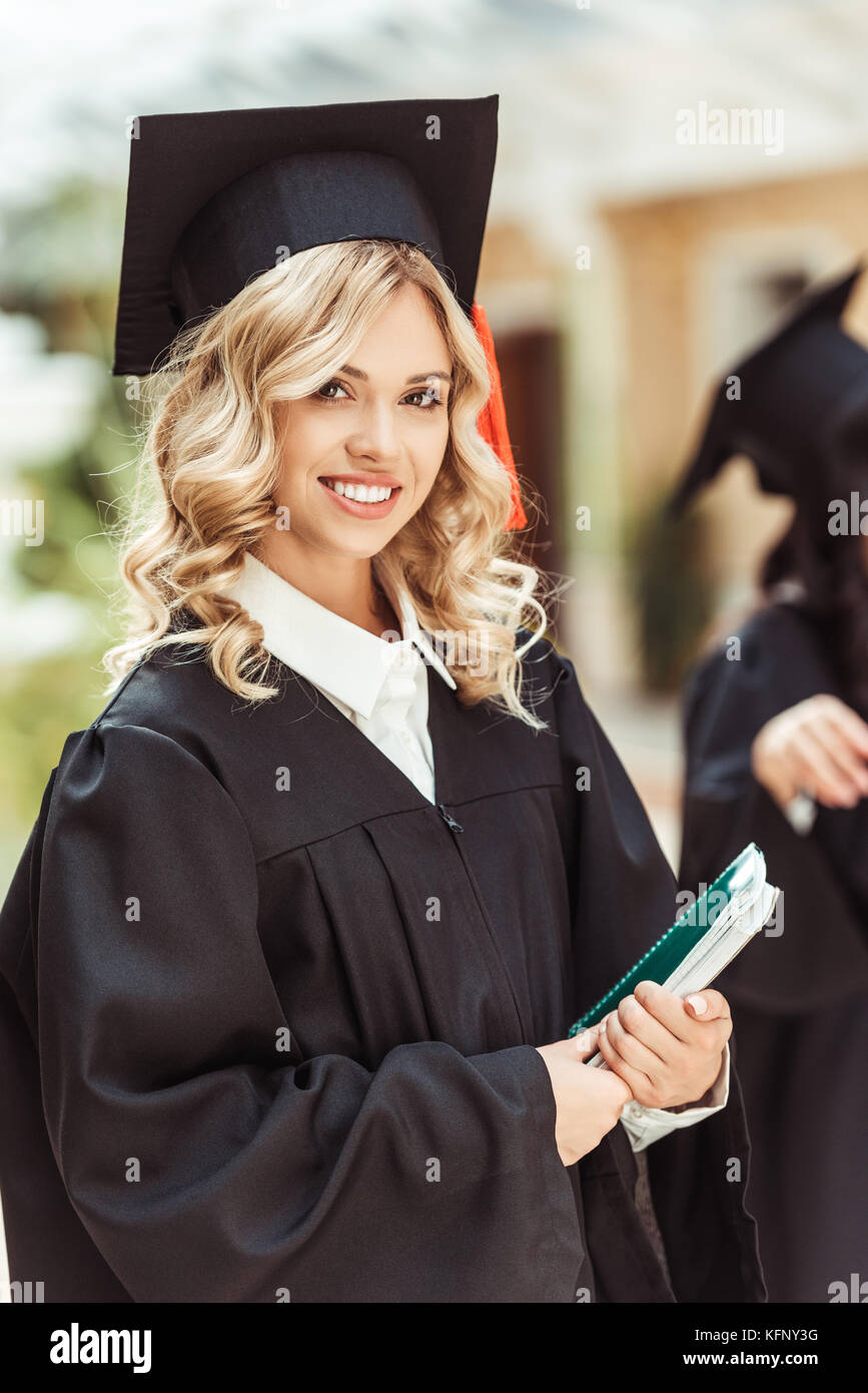 young graduated student girl Stock Photo - Alamy