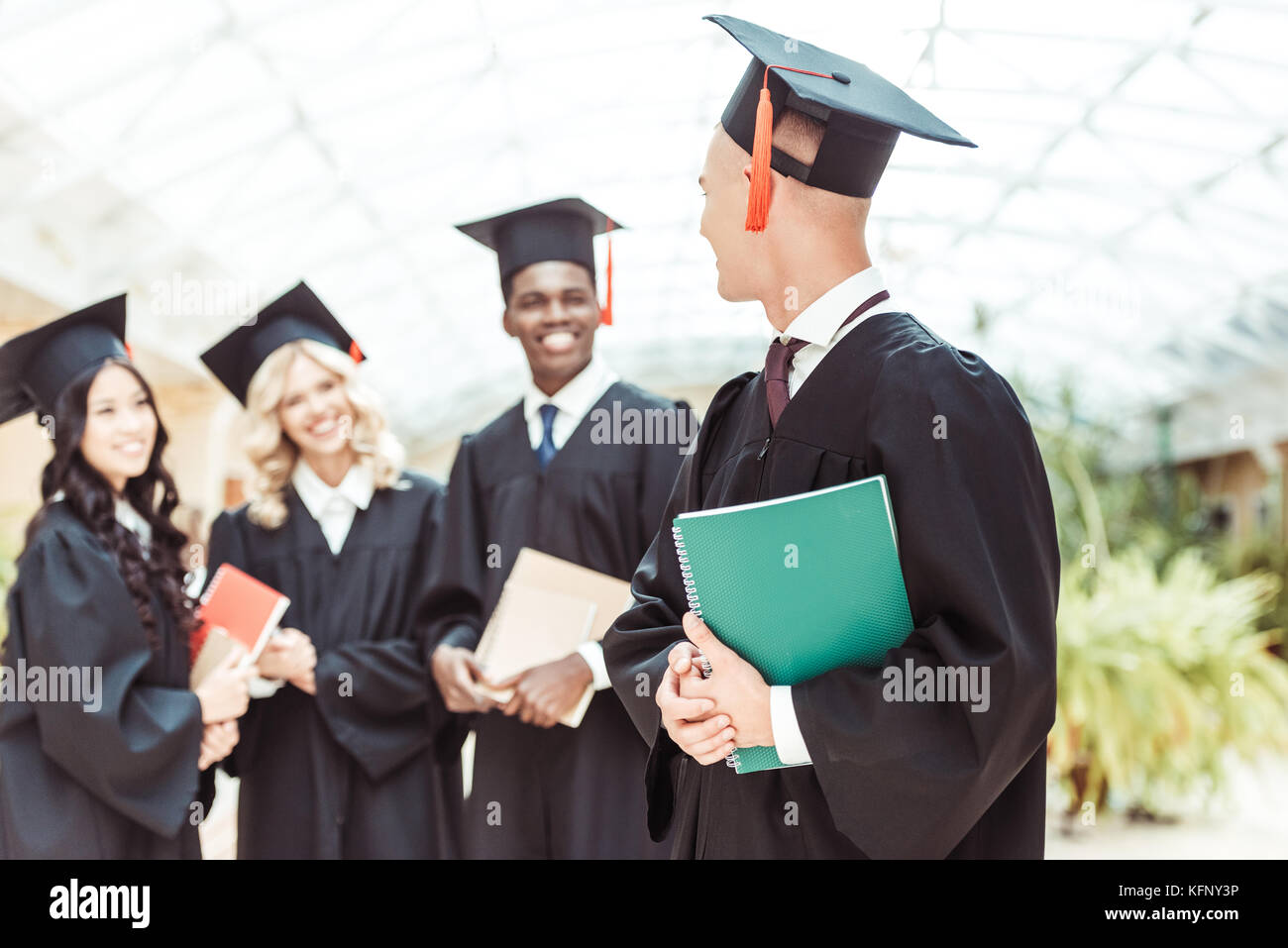 Graduated female hi-res stock photography and images - Alamy