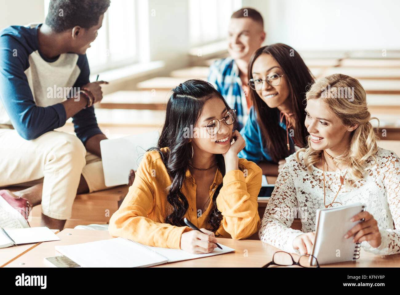 students discussing homework Stock Photo - Alamy students discussing homework Stock Photo - Alamy