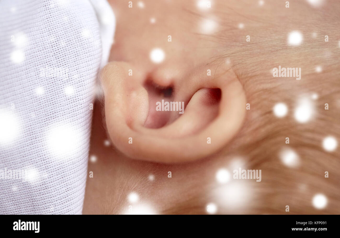 close up of baby ear Stock Photo - Alamy
