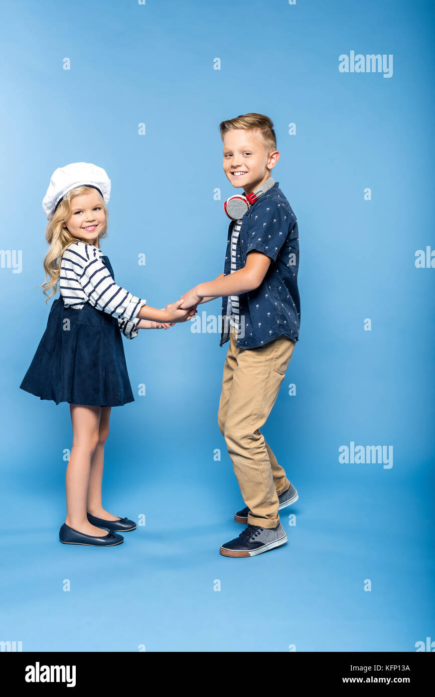 happy kids dancing Stock Photo - Alamy