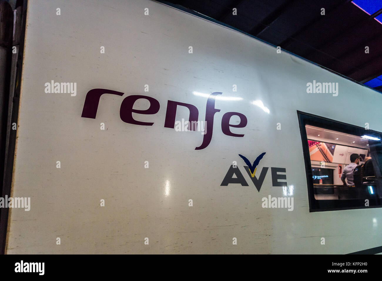 Renfe ave logo hi-res stock photography and images - Alamy