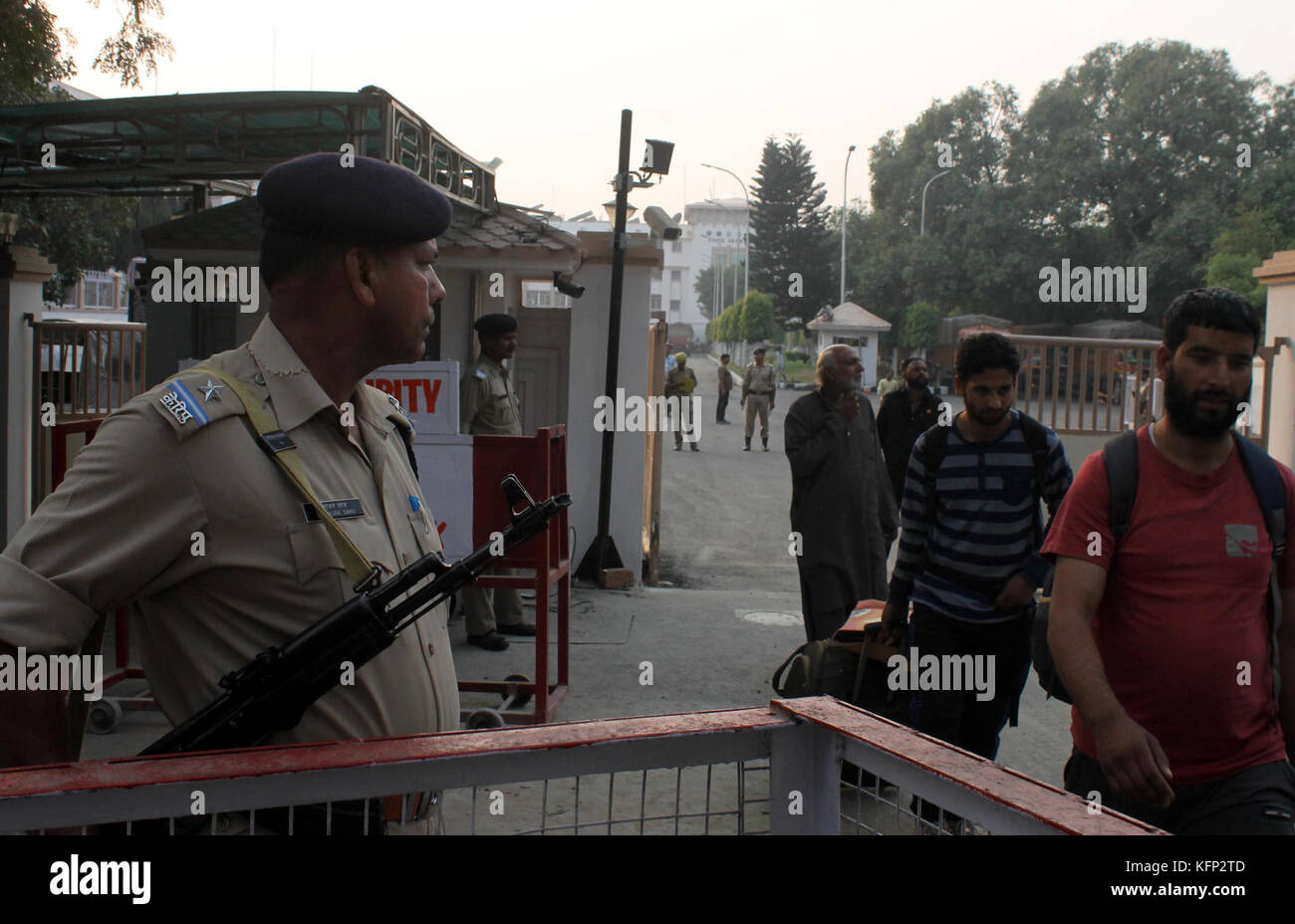 Indian paramilitary vehicles hi-res stock photography and images - Alamy