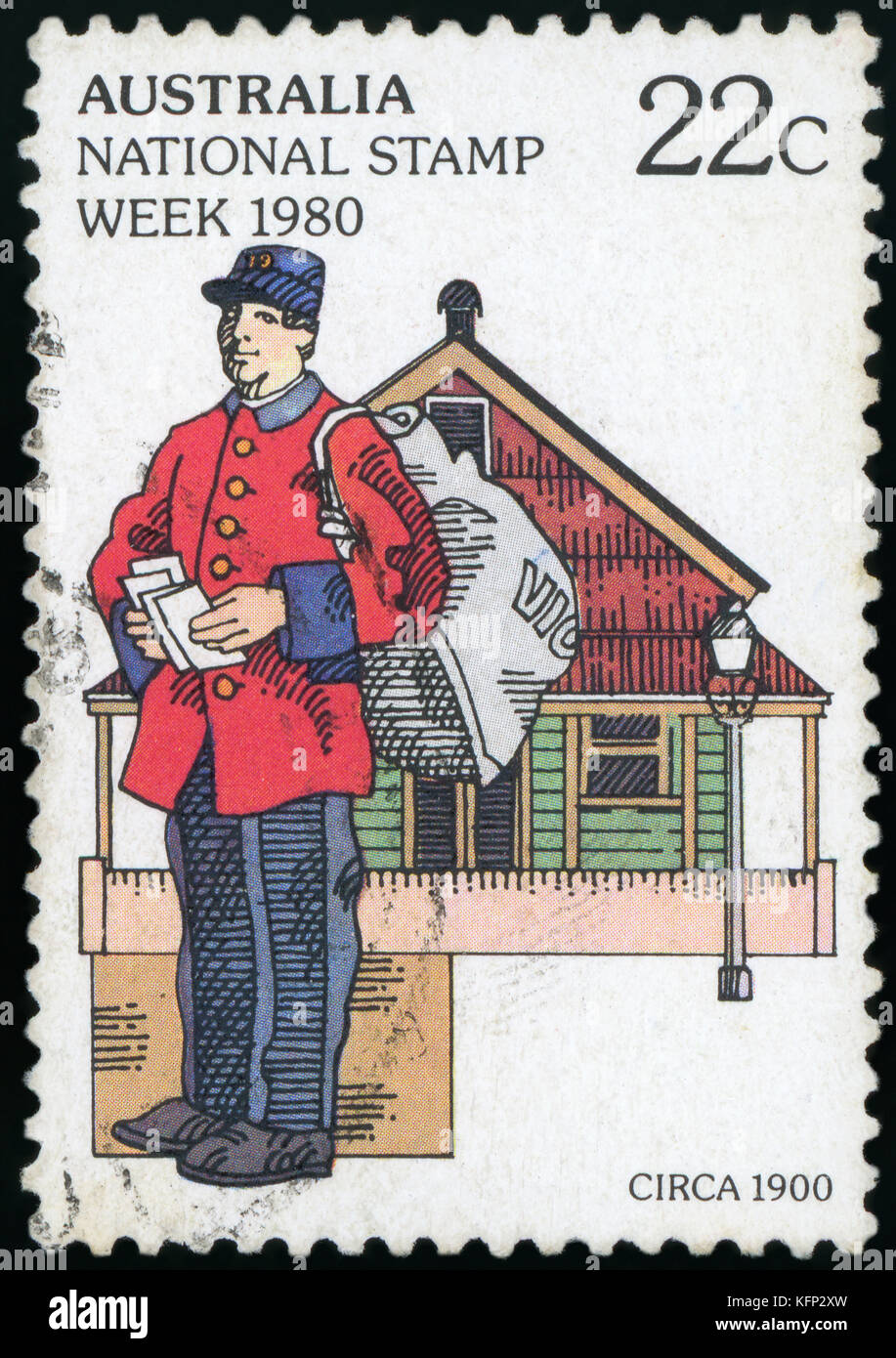 Australia National Stamp High Resolution Stock Photography and Images ...