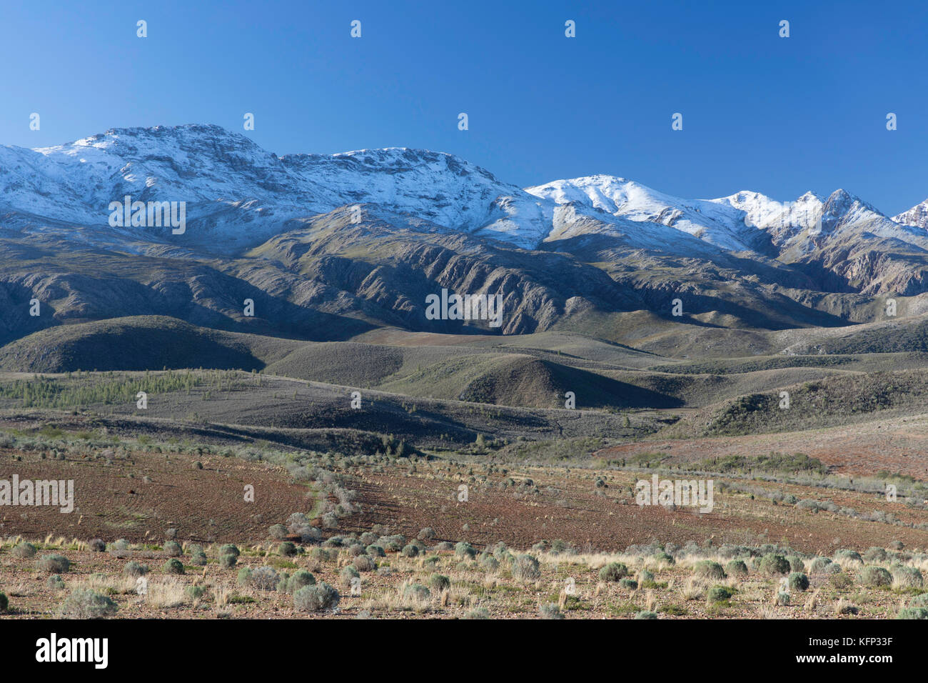 Swartberg Mountains, Oudtshoorn, Western Cape, South Africa Stock Photo ...