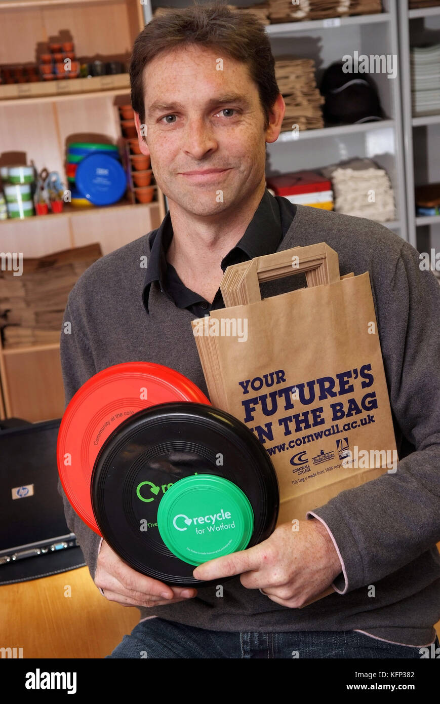 Evan Lewis founder of Everything Environmental Ltd, which makes ...