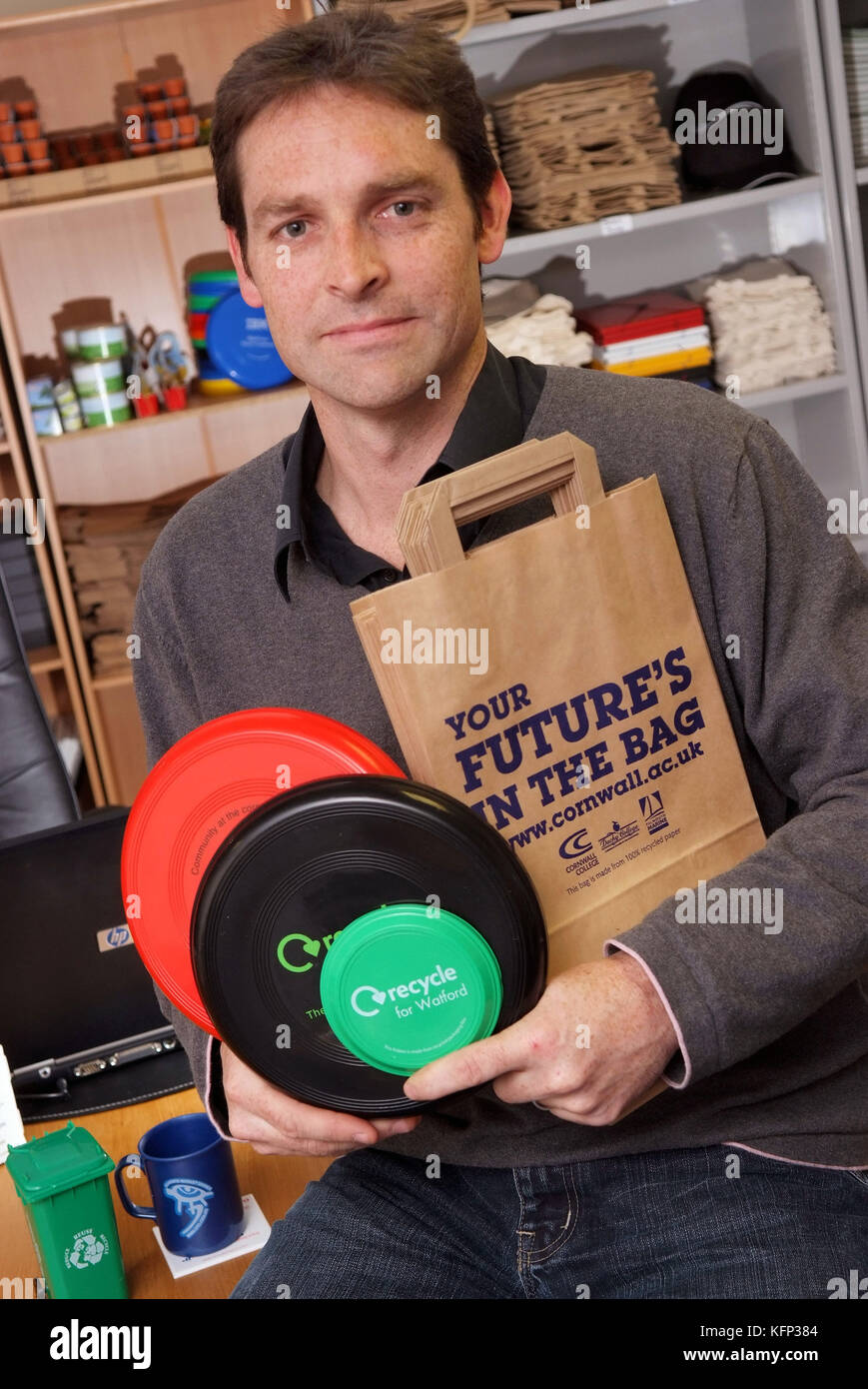 Evan Lewis founder of Everything Environmental Ltd, which makes ...