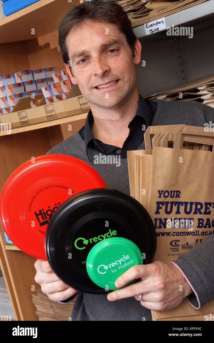 Evan Lewis founder of Everything Environmental Ltd, which makes ...