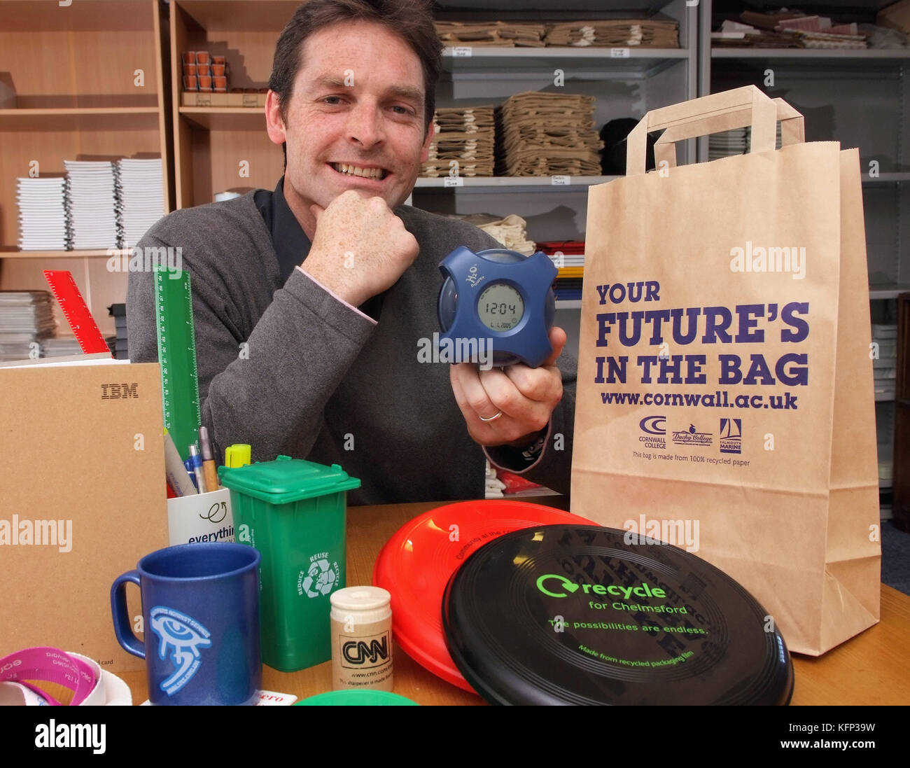 Evan Lewis founder of Everything Environmental Ltd, which makes ...