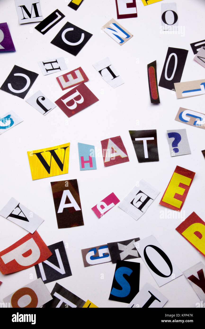 Black question mark white figure hi-res stock photography and images ...