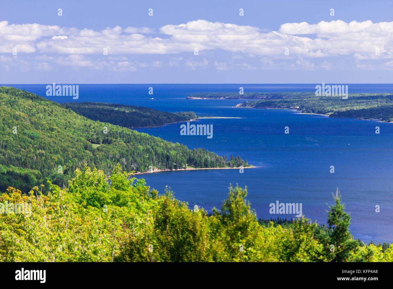 The Cape Breton Highlands region of Nova Scotia Canada Stock Photo - Alamy