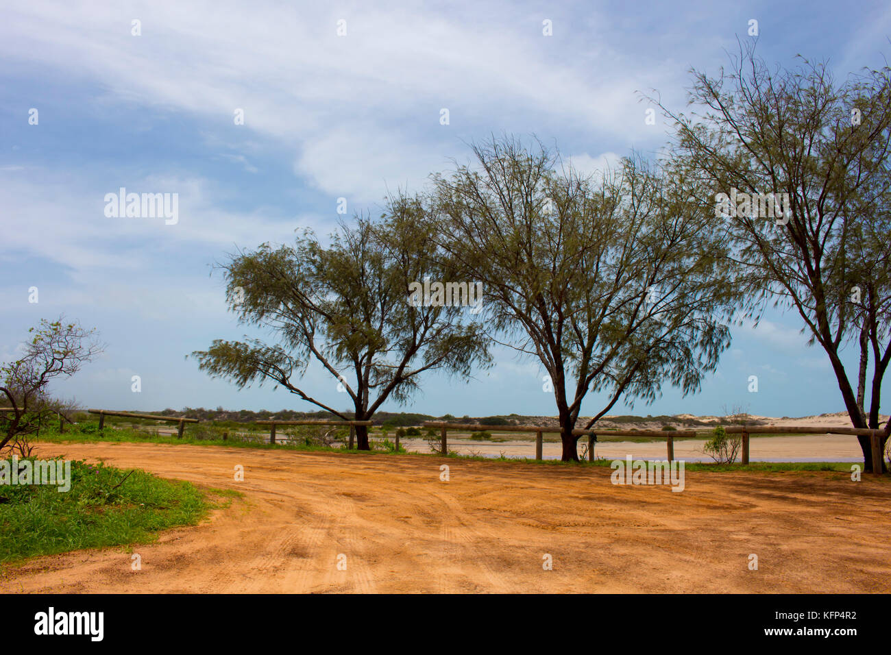 Tropical landscape at Coconut Wells north of Broome , North Western ...