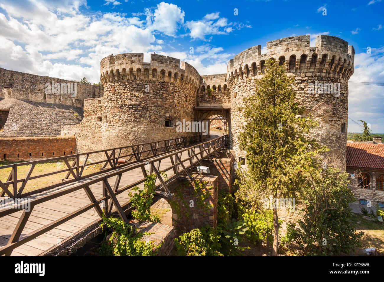 Zindan Gate (Kapija) Complex, Kalemegdan Fortress, Belgrade, Serbia ...