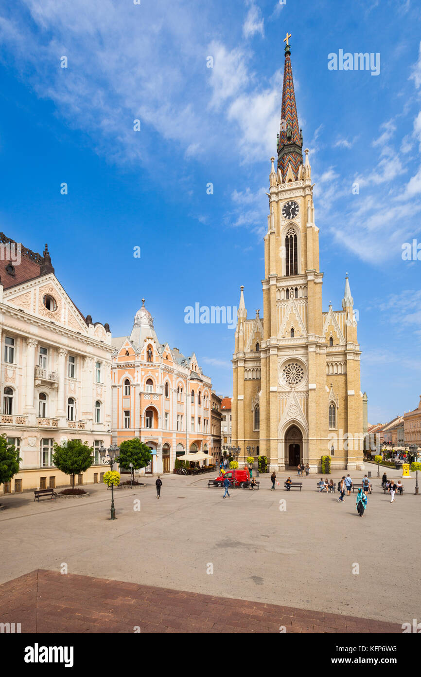 The Name of Mary Church (Cathedral) in Liberty Square (Trg Slobode ...