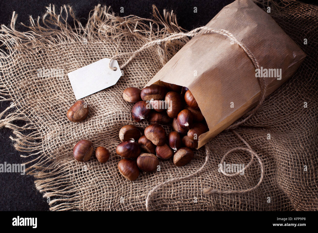 Raw chestnuts hi-res stock photography and images - Alamy