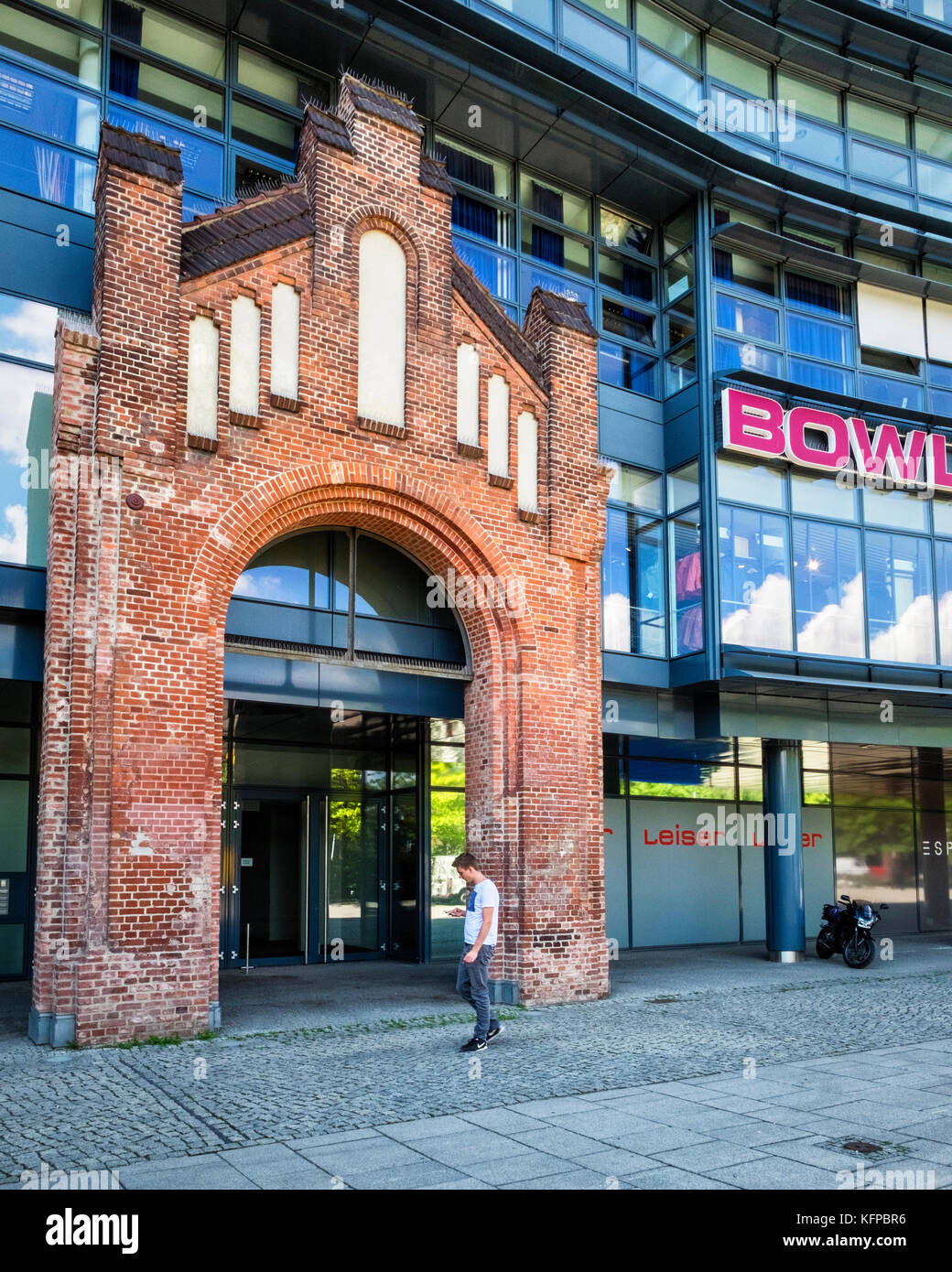 Berlin,Tegel.Hallen am Borsigturm,Luxury shopping centre, Borsig Tower ...