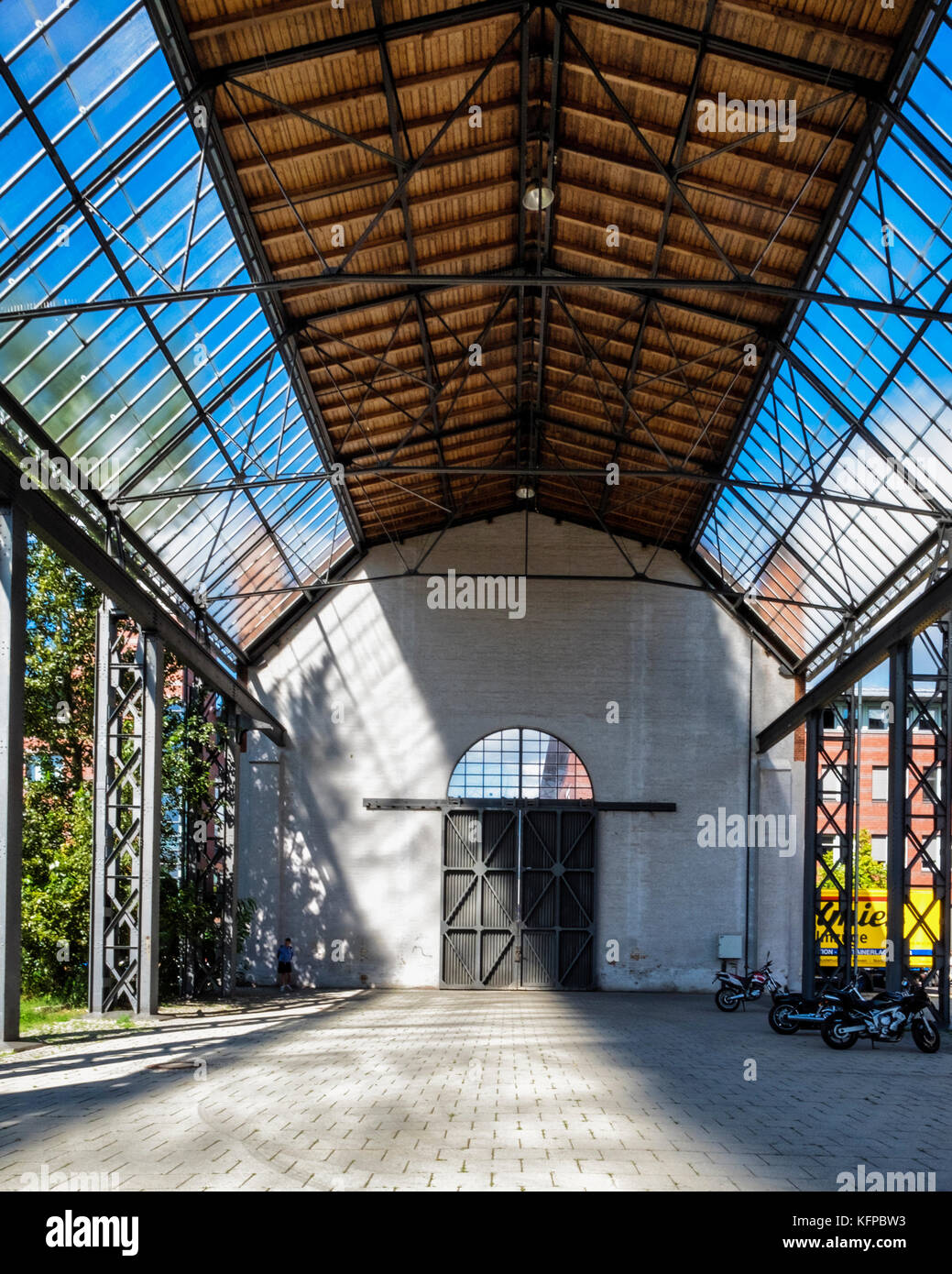 Berlin,Tegel. Borsigwerke. Part of old Borsig company buildings ...