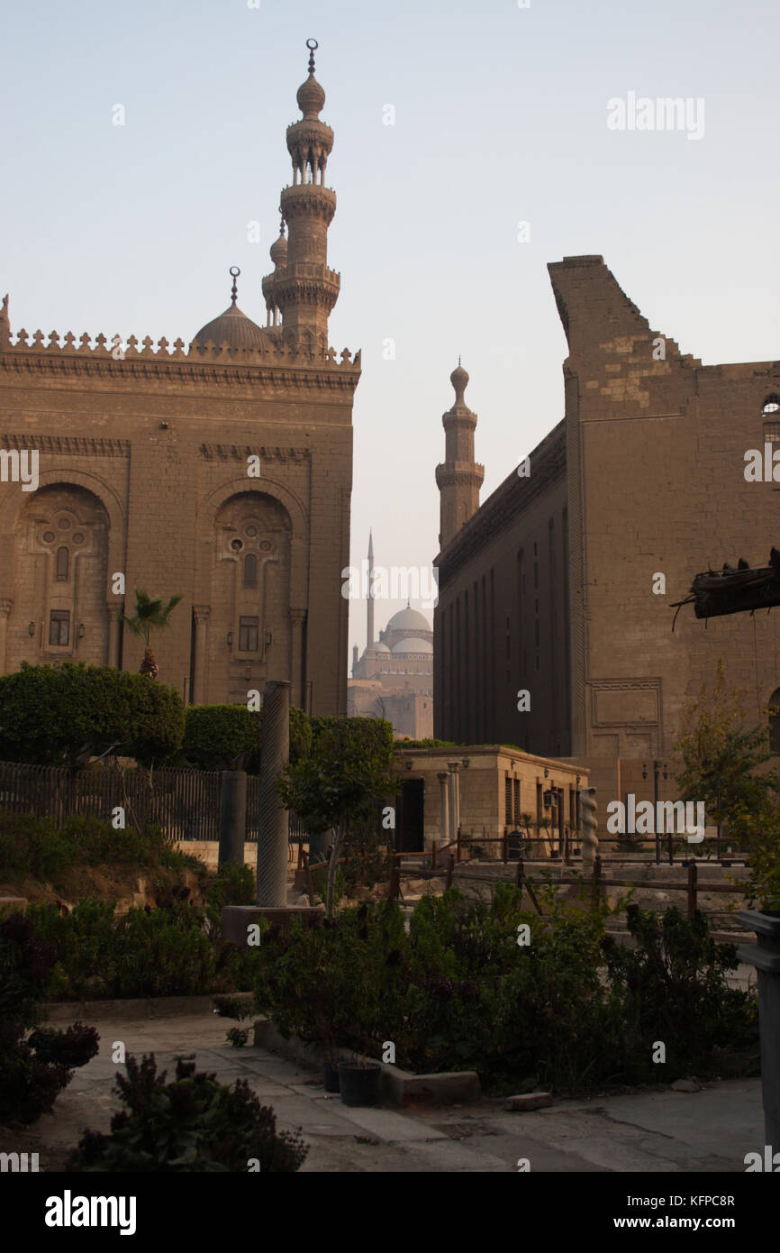 Rifaie and Sultan Hassan mosque Stock Photo - Alamy