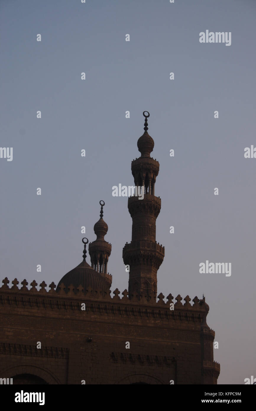 Rifaie and Sultan Hassan mosque Stock Photo - Alamy