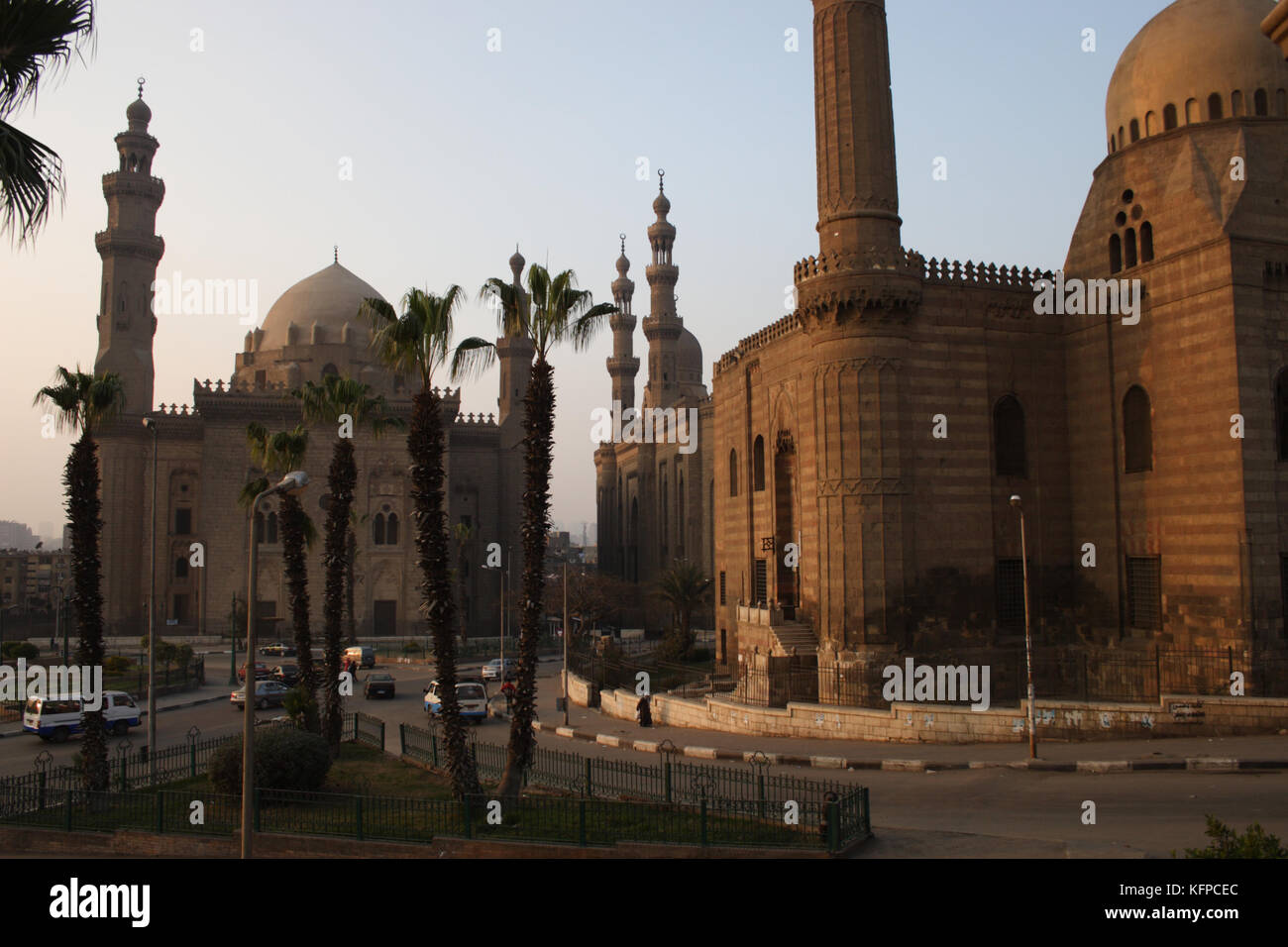 Rifaie and Sultan Hassan mosque Stock Photo - Alamy